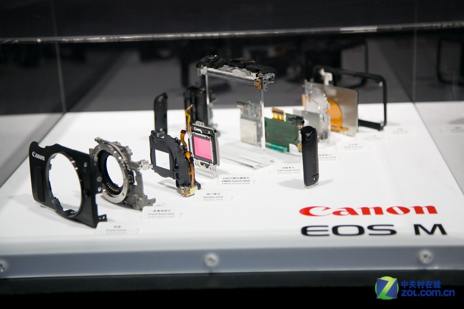 【图】难得一见 佳能EOS M与600mm镜头剖面图 第3页-ZOL数码影像