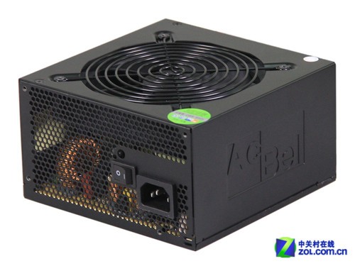 黑色简约的外观设计_康舒 魔王600_机箱电源评测-中关村在线