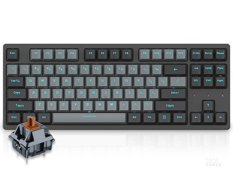 2021好用的87键键盘有哪些推荐？-达尔优A87背光机械键盘-ZOL问答