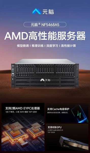 国产信创 自主可控 浪潮 NF5468A5（2*7713/32G/480G/4*T4）选型报价15538919882-ZOL经销商