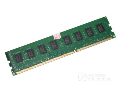 【高清图】金士顿(kingston)环保条 2GB DDR3 1333（KVR1333D3N9/2G）整体外观图 图1-ZOL中关村在线