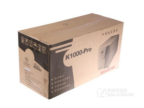 电力保障坚强后盾 山特K1000-PRO解析_山特 K1000-PRO_机箱电源-中关村在线
